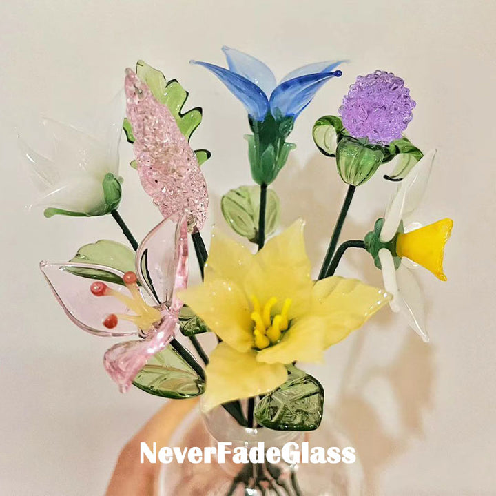 Beautiful Glass Flowers - Unique Gifts for Her | NeverFadeGlass